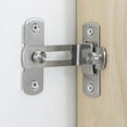 90 Degree Locking Privacy Lock Sliding barn Door Latch Right Angle Door ...