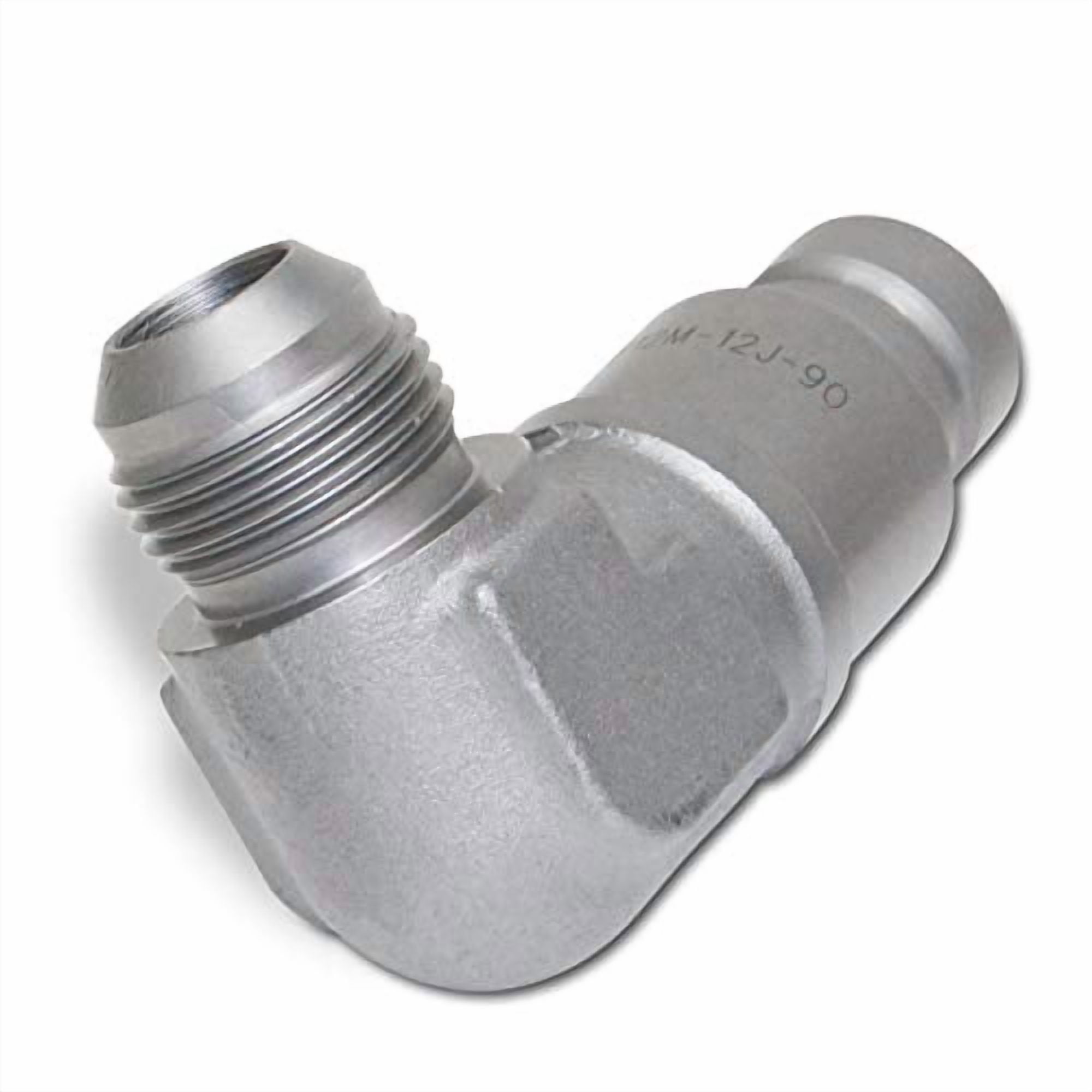 90 Degree Male Flat Face Hydraulic Quick Connect Coupler Set, 3/4″ JIC ...