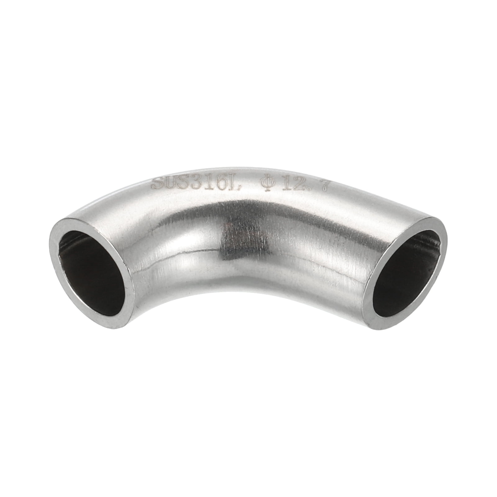 90 Degree Mandrel Bend Elbow, 1/2 Inch OD Steel Exhaust Elbow Exhaust Piping Connector 316 ...