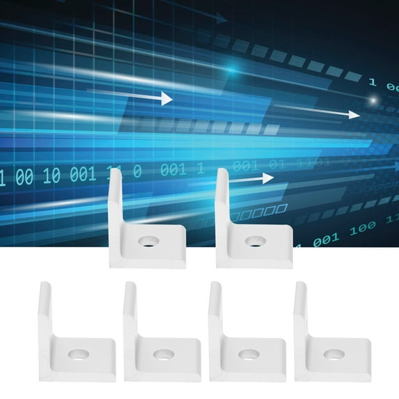 90 Degree Metal Corner Brackets, Heavy Duty Shelf Supports for Secure ...