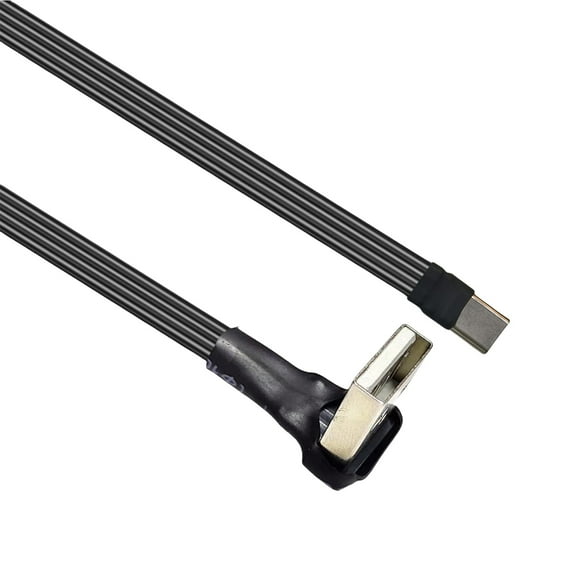 90 Degree Quick Charging 10W Fast Charging USB C to USB Cable Wire ...