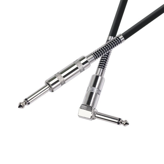 90-Degree Right Angle 1/4 inch (6.35mm) Shielded Electric Guitar ...