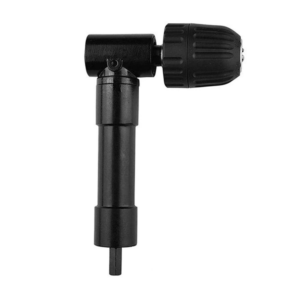 90 Degree Right Angle Adapter Drill Three Jaw Chuck Conversion Head 8mm ...