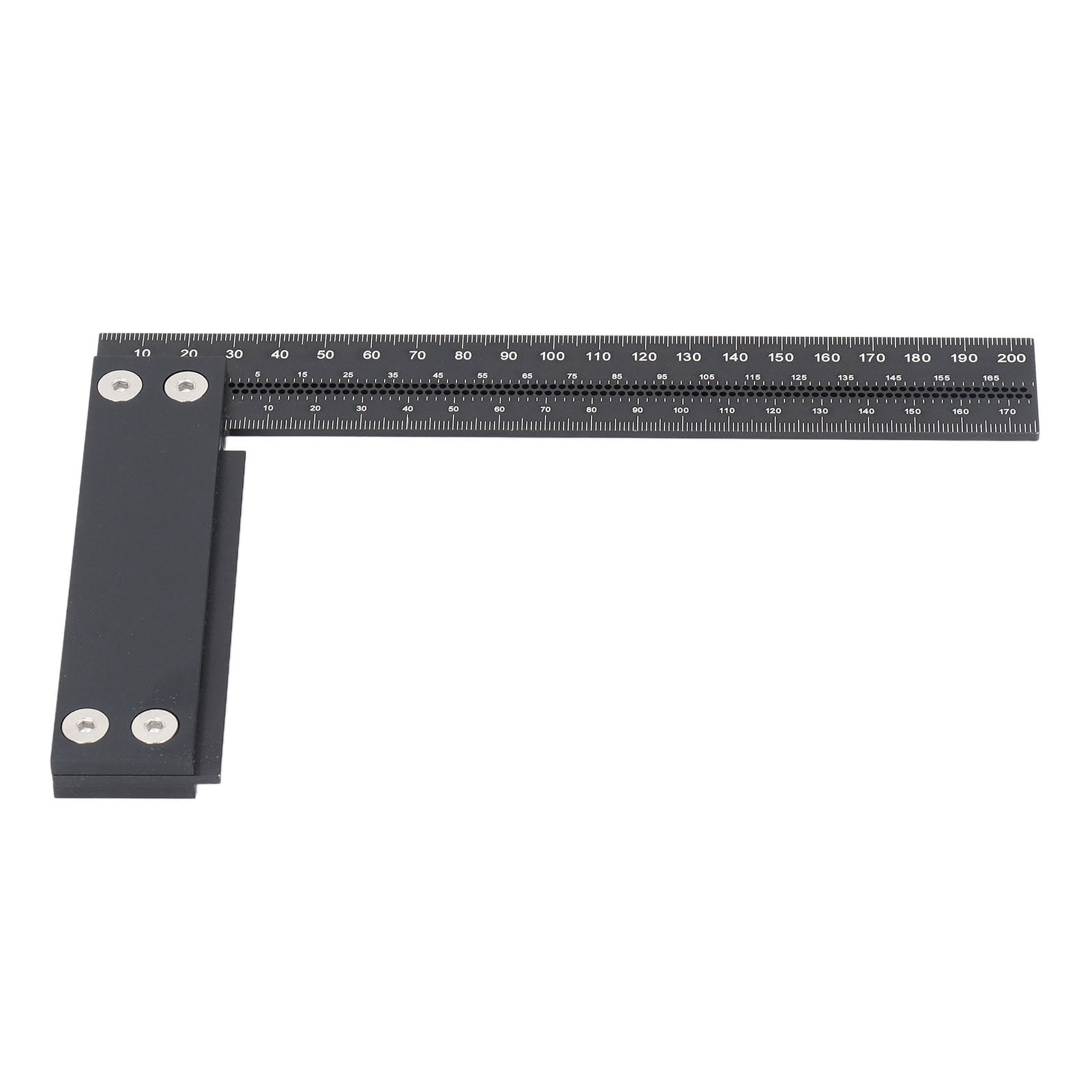 90 Degree Right Angle Clamp, Aluminum Alloy L Shape Ruler, Square ...