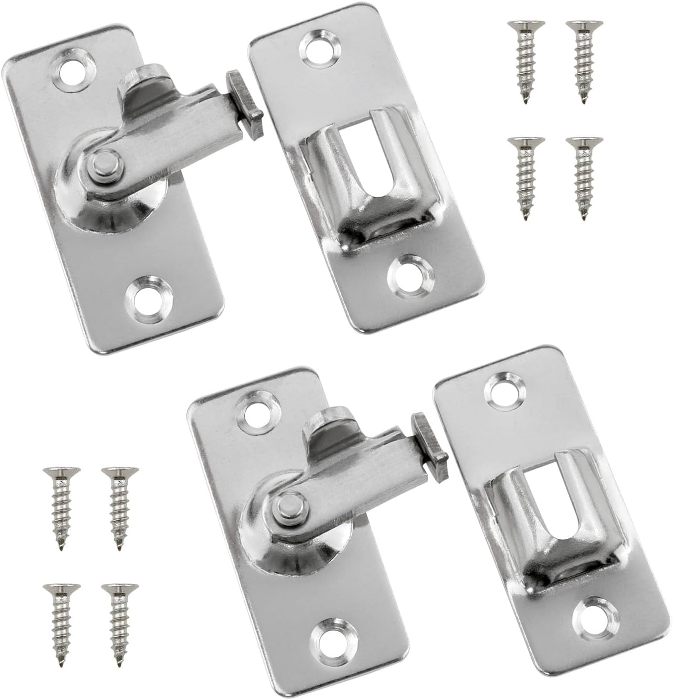 90 Degree Right Angle Door Lock Stainless Steel Safety Angle Locking ...