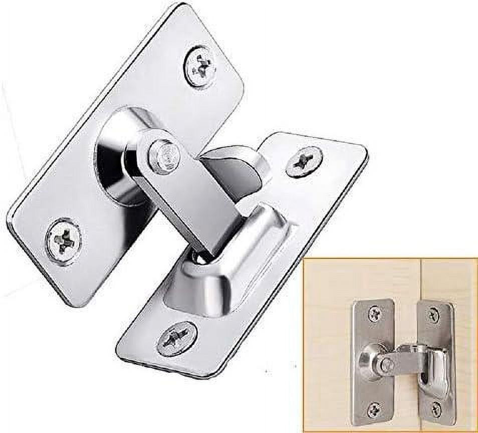 90 Degree Right Angle Gate Latch, Security Gate Latch (Silver ...