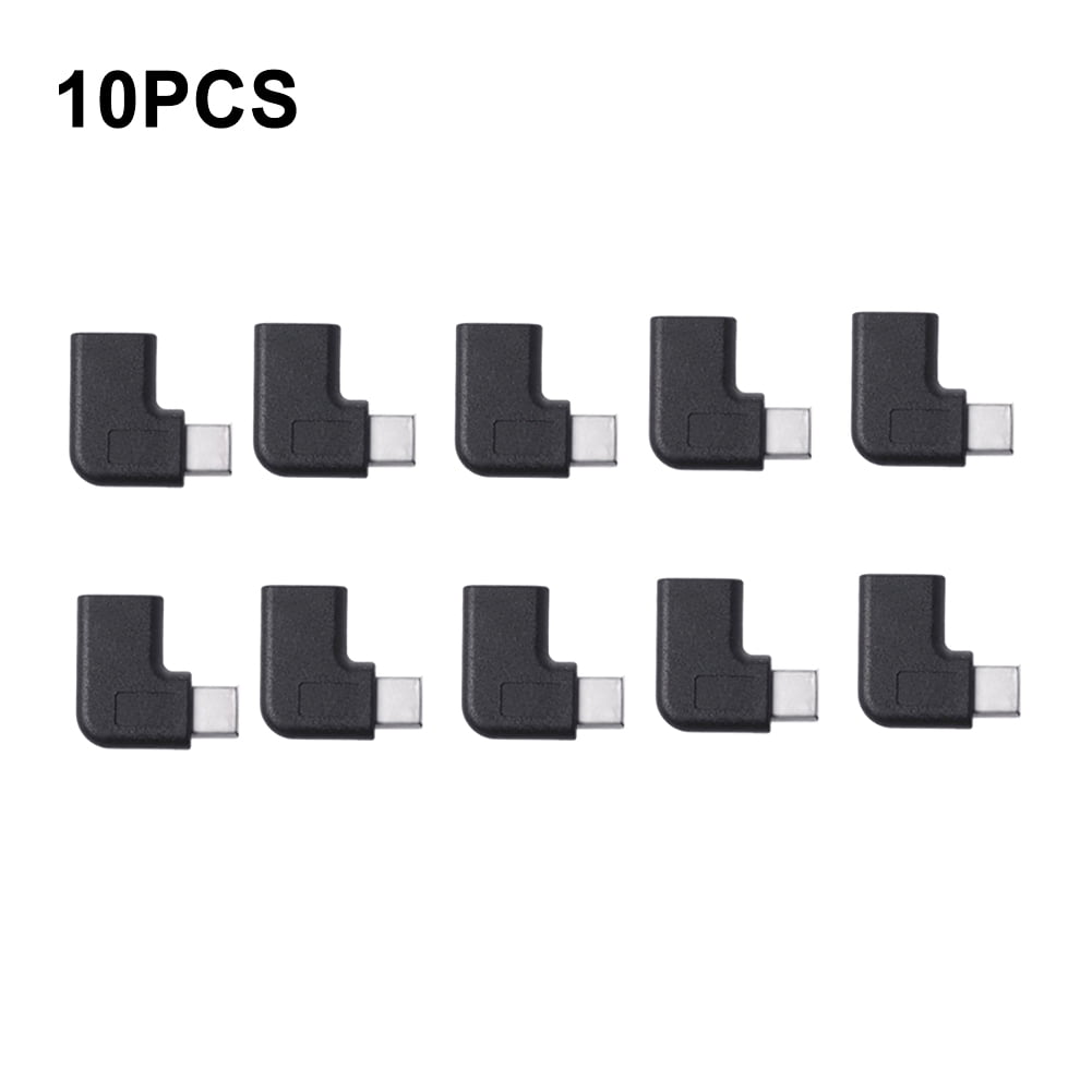 90 Degree Right Angle USB 3.1 Type C Male to Female USB-C Converter ...