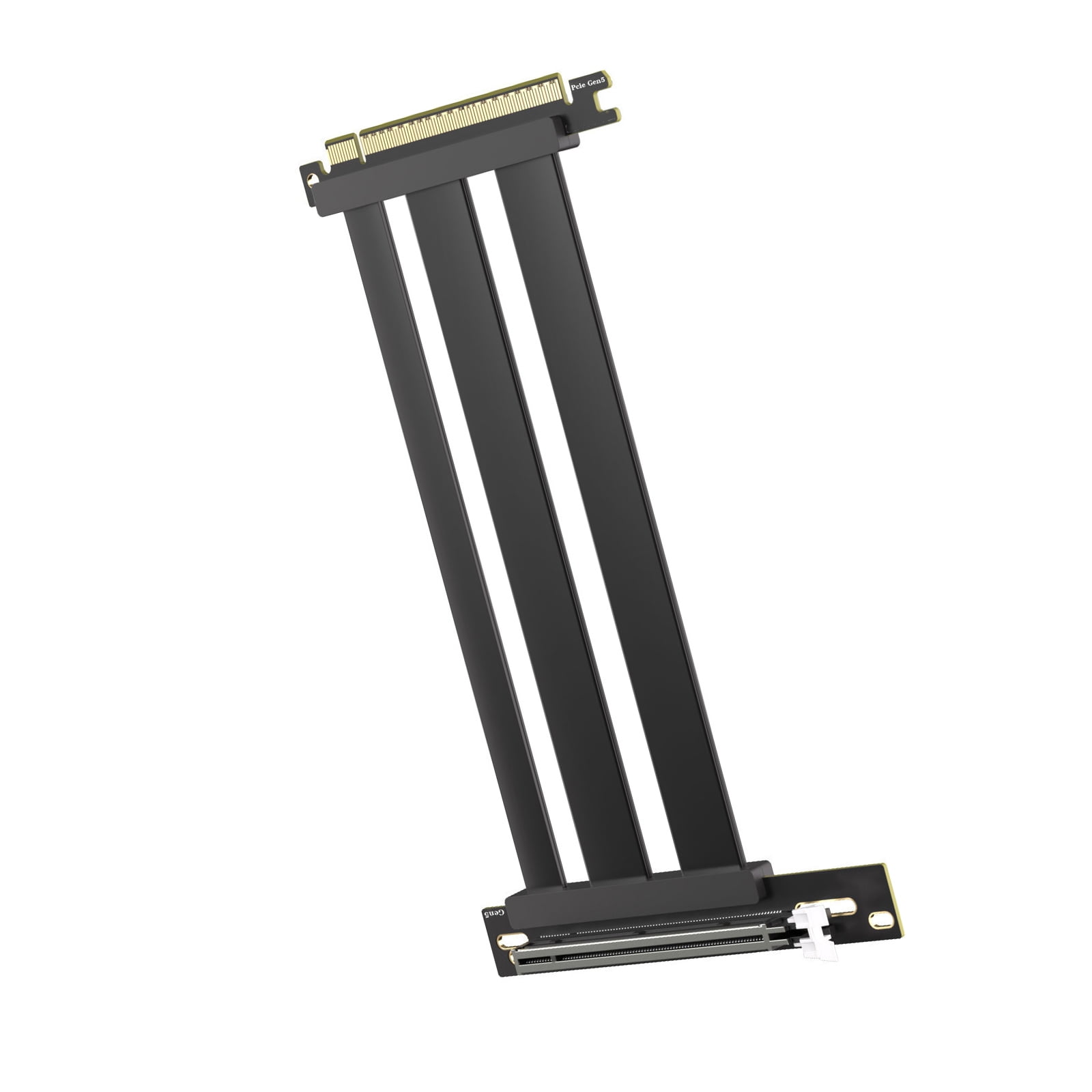 90 Degree Right Angled PCIe 5.0 x16 GPU to Motherboard Adapter ...