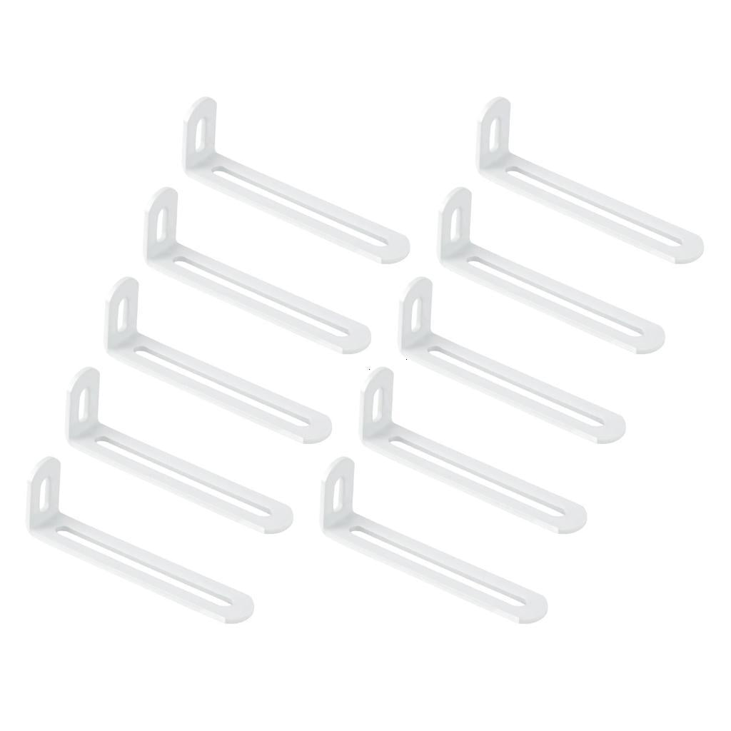 90 Degree Right Angles Metal Brackets for Secure Shelf Furniture ...