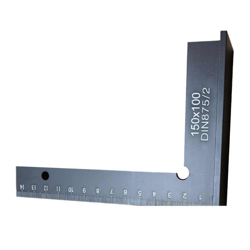 90 Degree Right Angles Ruler Aluminium Square with Seat Layout Hand ...