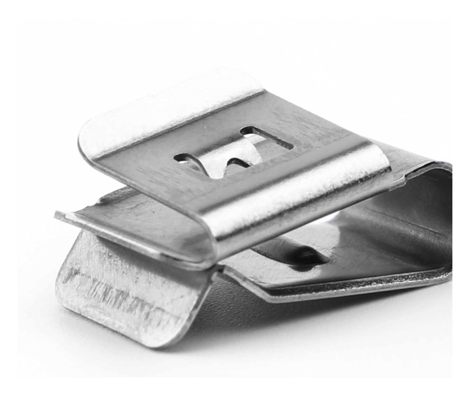 90 Degree SUS304 Solar Cable Clips For Wire Arrangement Metal Edge Clip ...