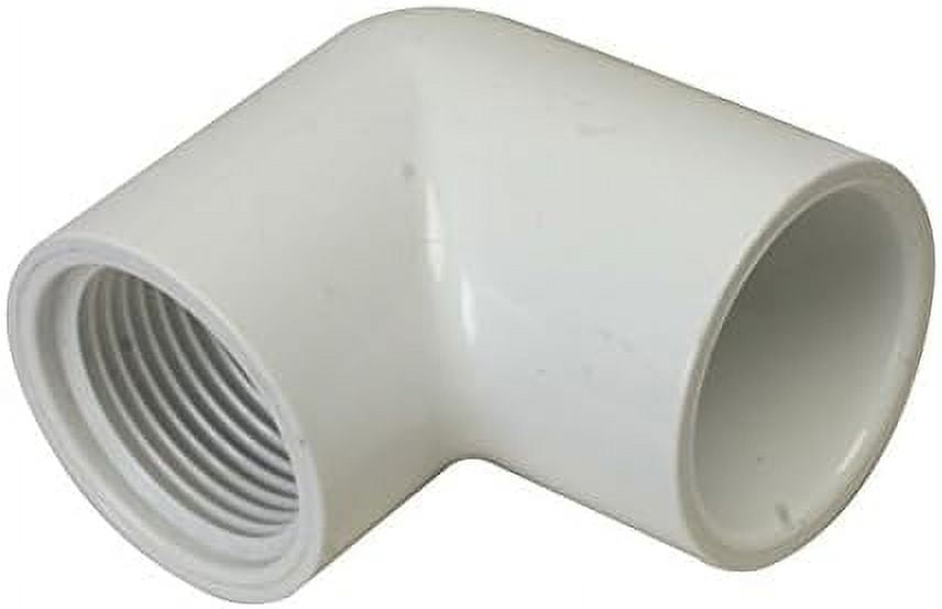 90 Degree Schedule 40 PVC SLIP x FIPT Elbow Fitting (1/2" Dia. (10 Pack ...