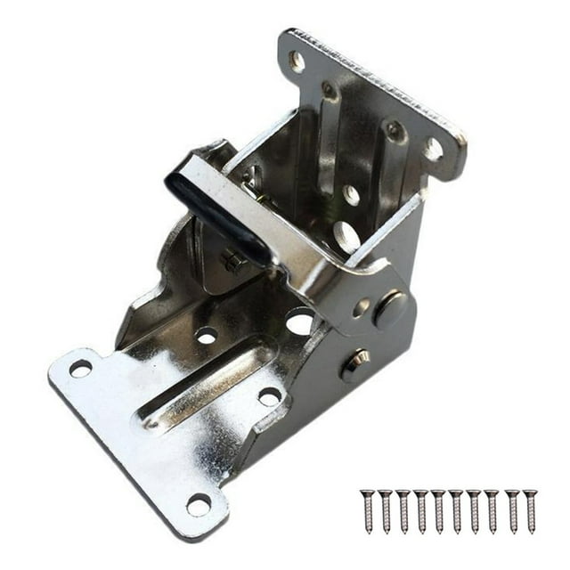 90 Degree Self-Locking Folding Hinge Table Leg Brackets Foldable For ...