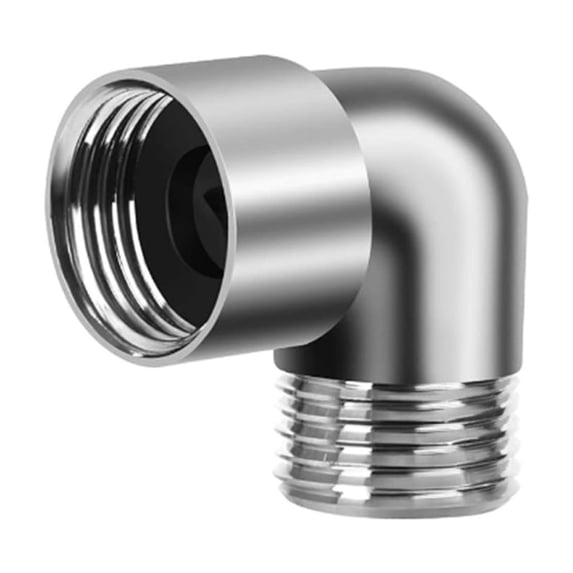 90 Degree Shower Head Elbow Adapter Shower Arm Angle Adapter for Wall ...