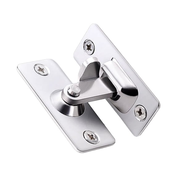 90 Degree Slide Gate Hasp Latches Lock Flip Door Lock Buckle Barn Door ...