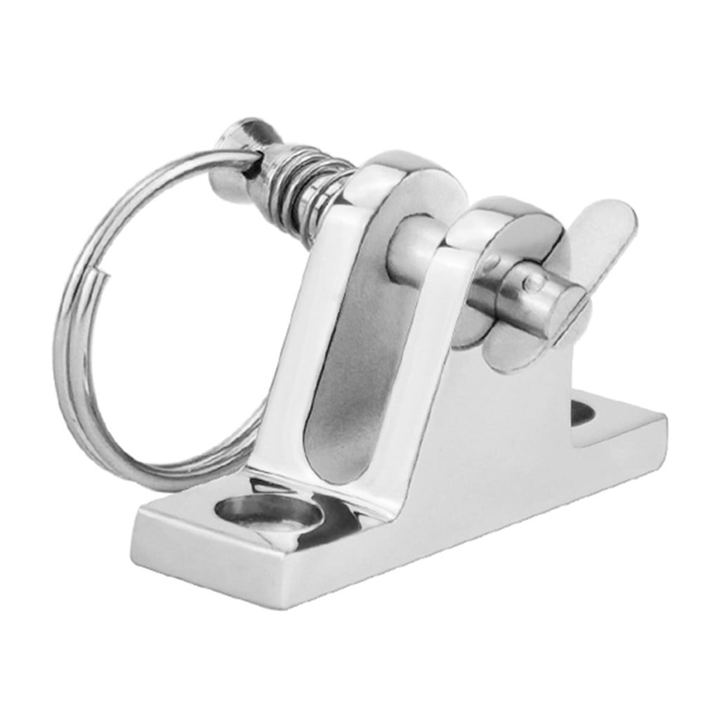 90 Degree Stainless Steel 316 Boat Bimini Top Deck Hinge with quick ...