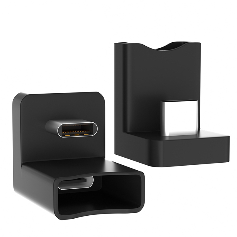 90 Degree USB C Type Male to Female Adapter, USB-C 3.1 Type-C Extension ...