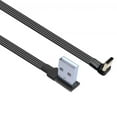 90 Degree Up Down Left Right Angled USB to Type C Charging Data Cable ...