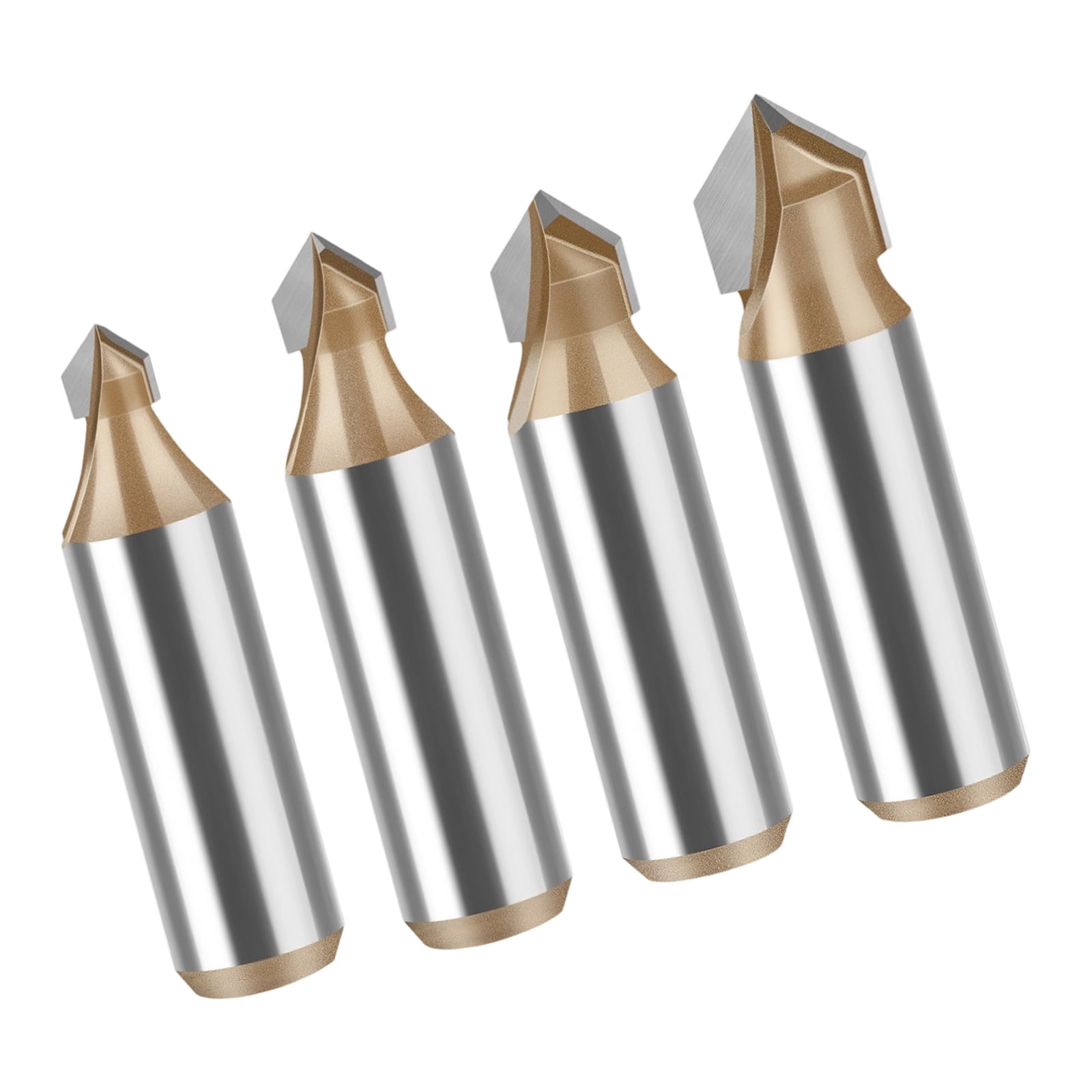 90 Degree V Type Milling Router Bit Woodworking Engraving Tool Shank ...