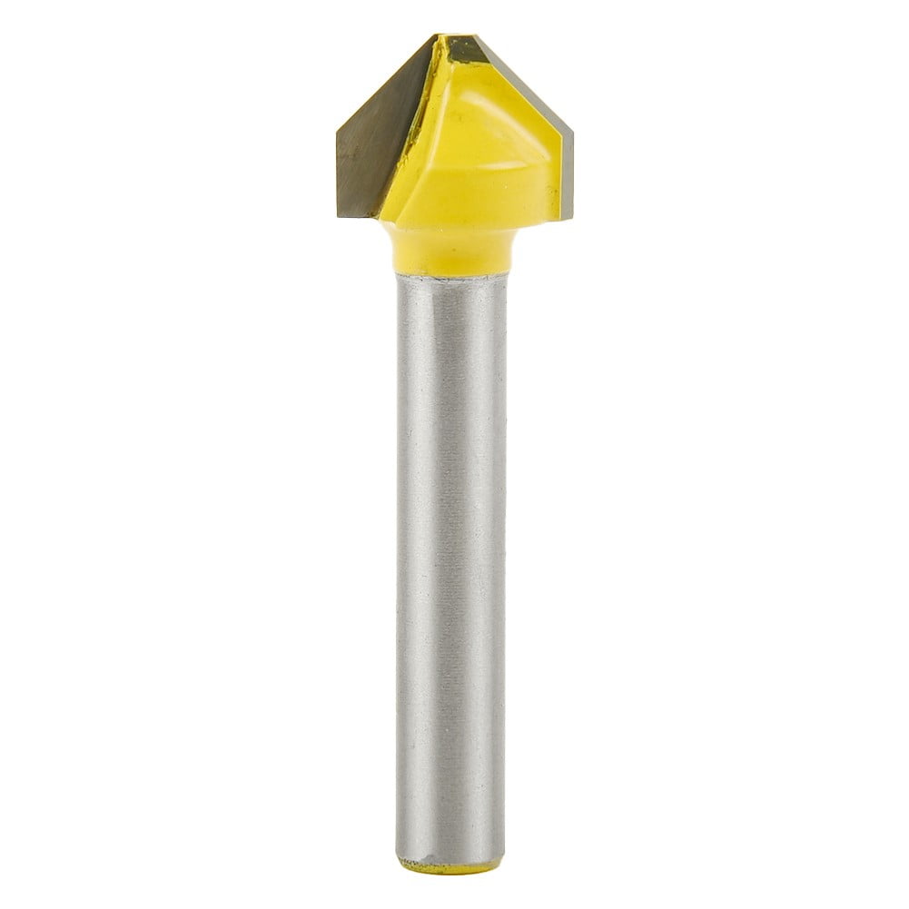 90 Degree V-shaped Router Bit for Woodworking Engraving and Milling ...