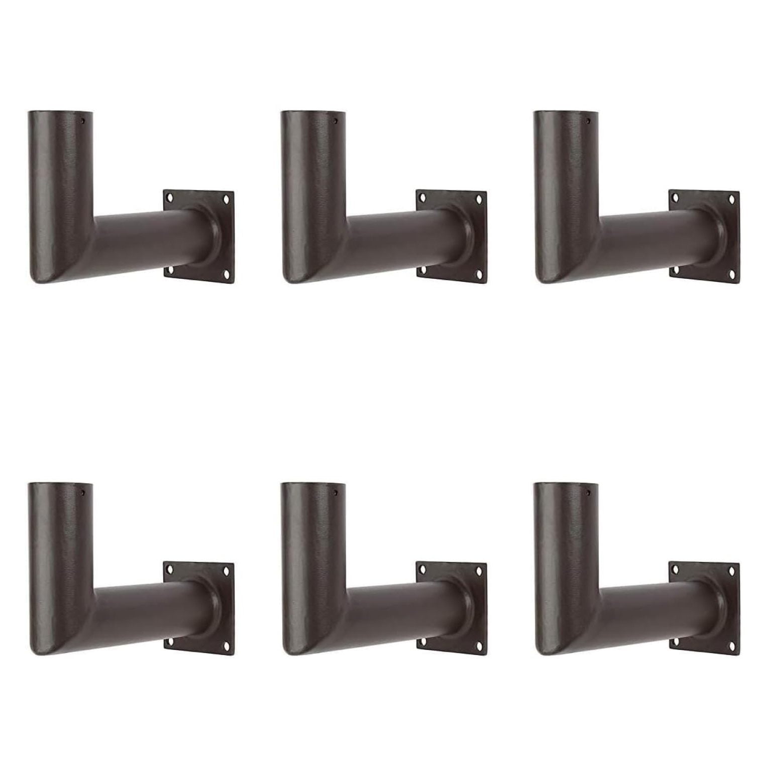 90 Degree Wall Mount L-Shape Bracket for Slip Fit Lights (2 3/8inch ...