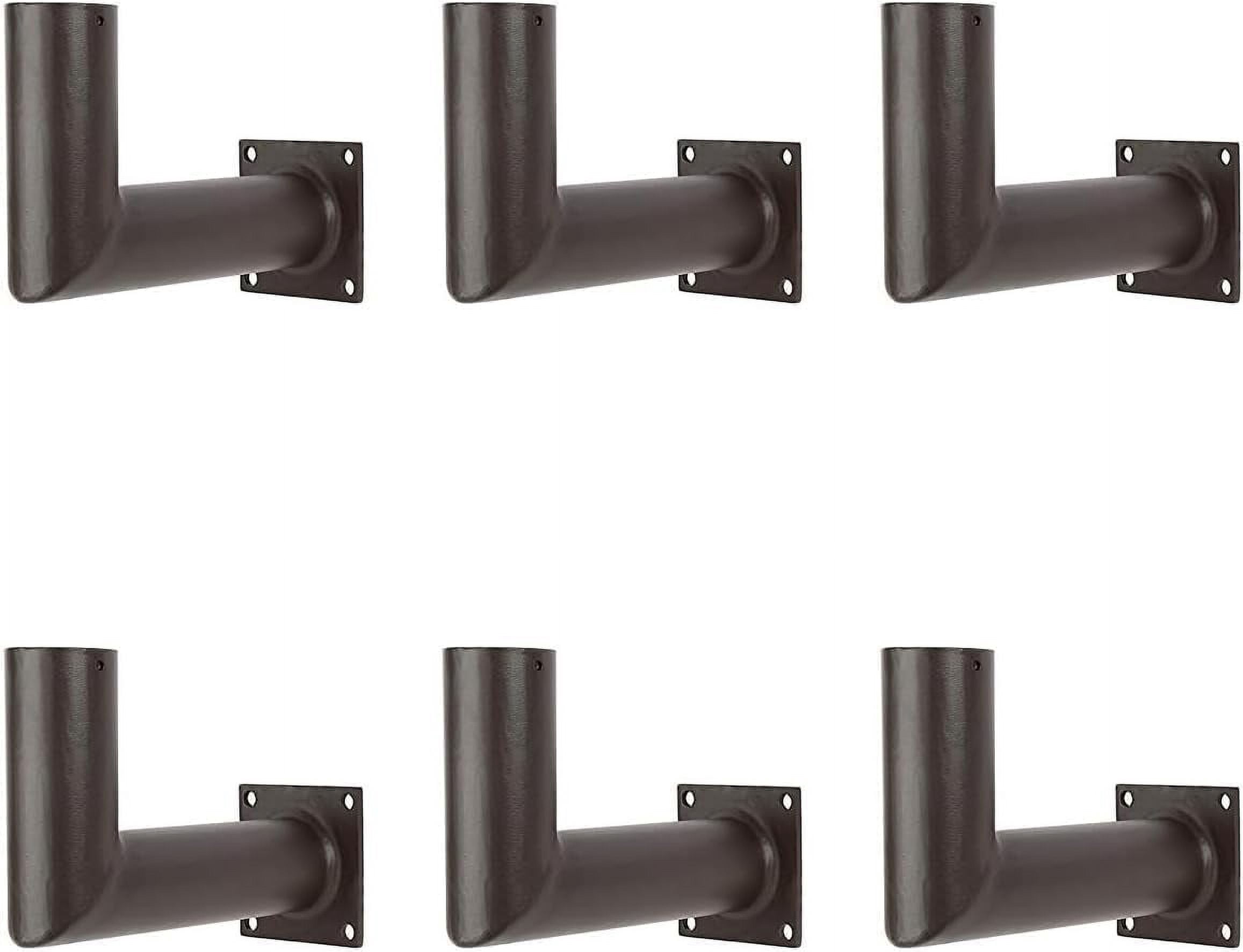 90 Degree Wall Mount L-Shape Bracket for Slip Fit Lights (2 3/8inch ...