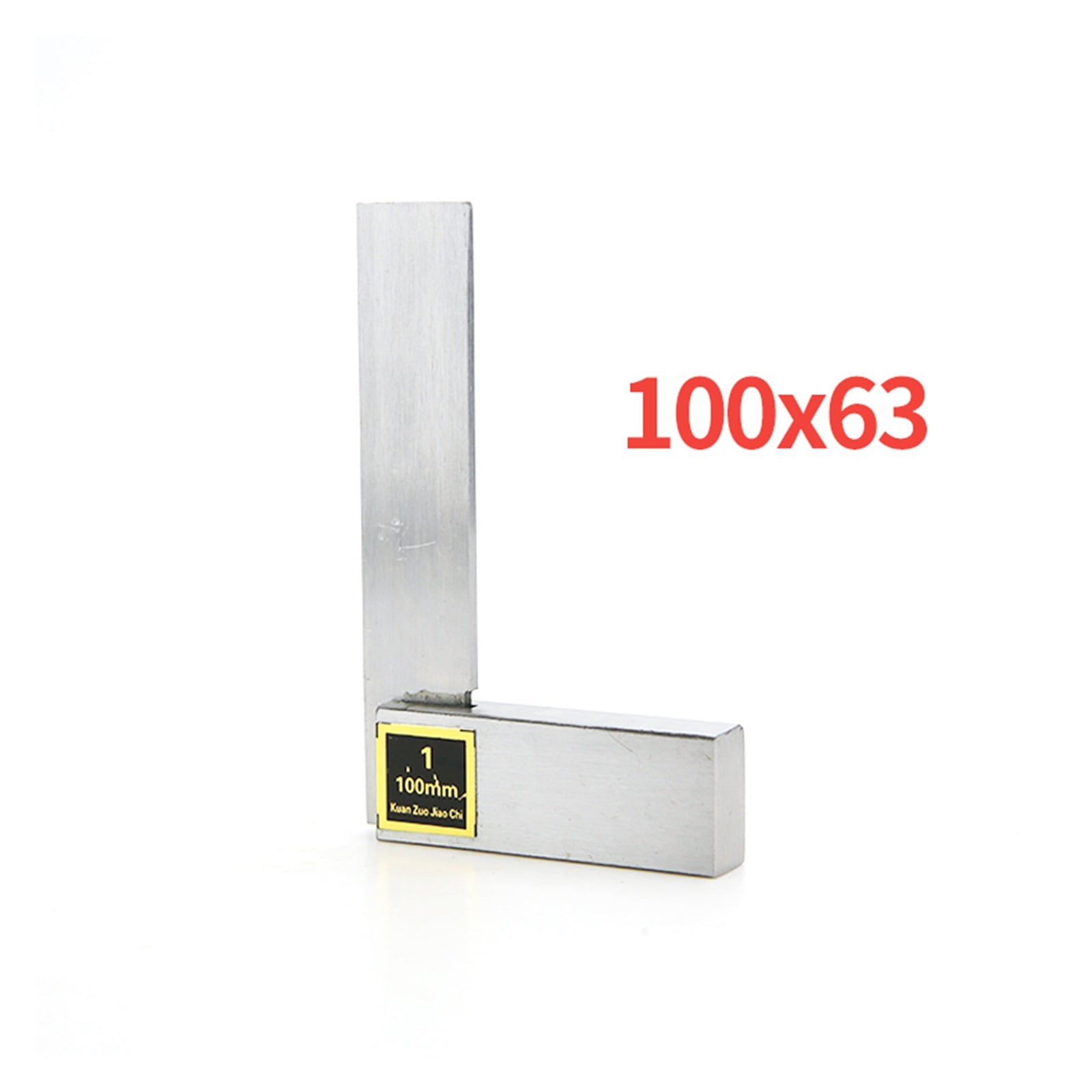 90 Degree Wide Seat Square Ruler Metal Measuring Tools Set Square ...