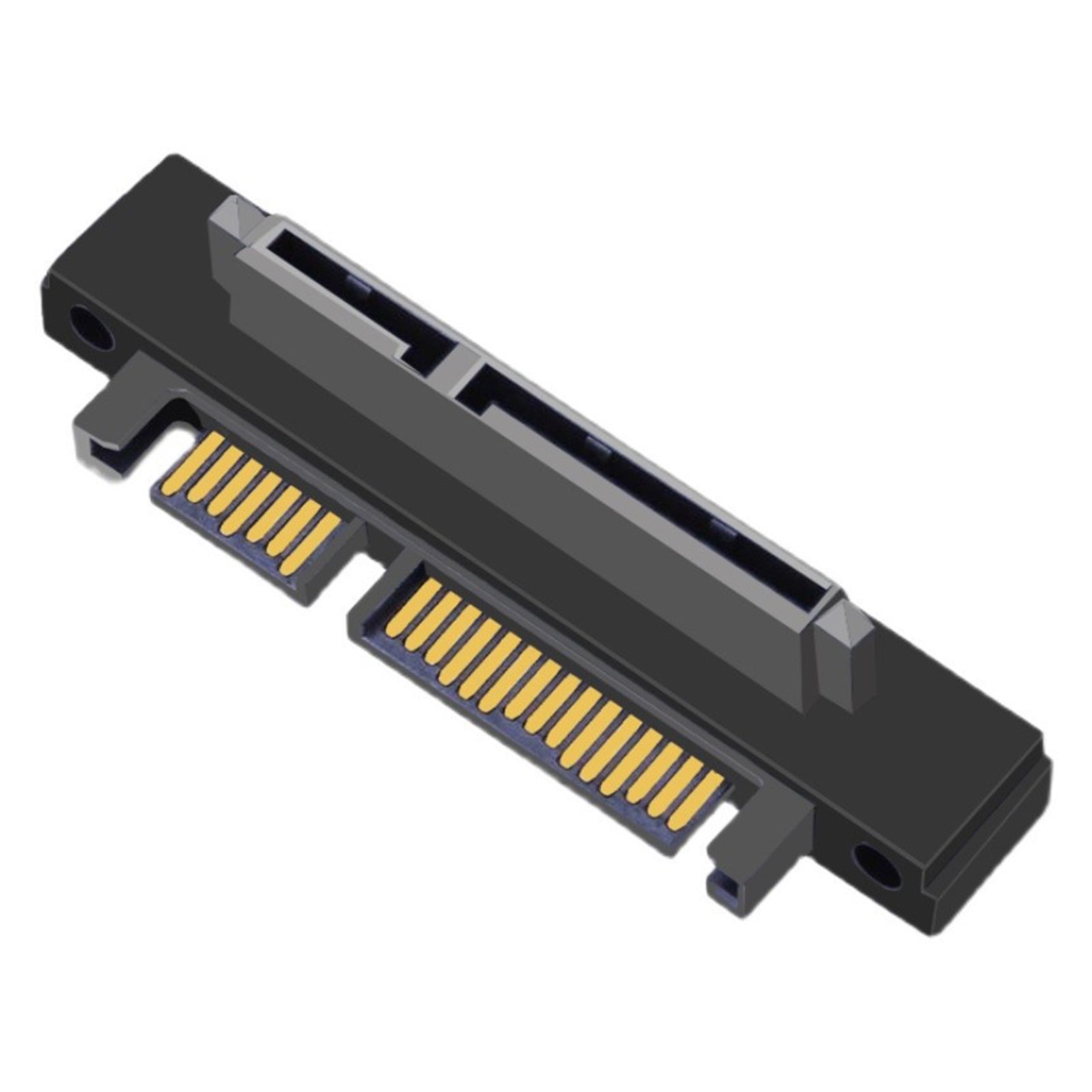 90 DegreeSATA Male to Female Adapter ChangerSATA Male To Female Right ...