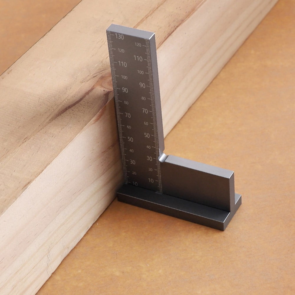 90 Degrees Angle Ruler Square L-Shaped Ruler Carpentry Measuring Ruler ...