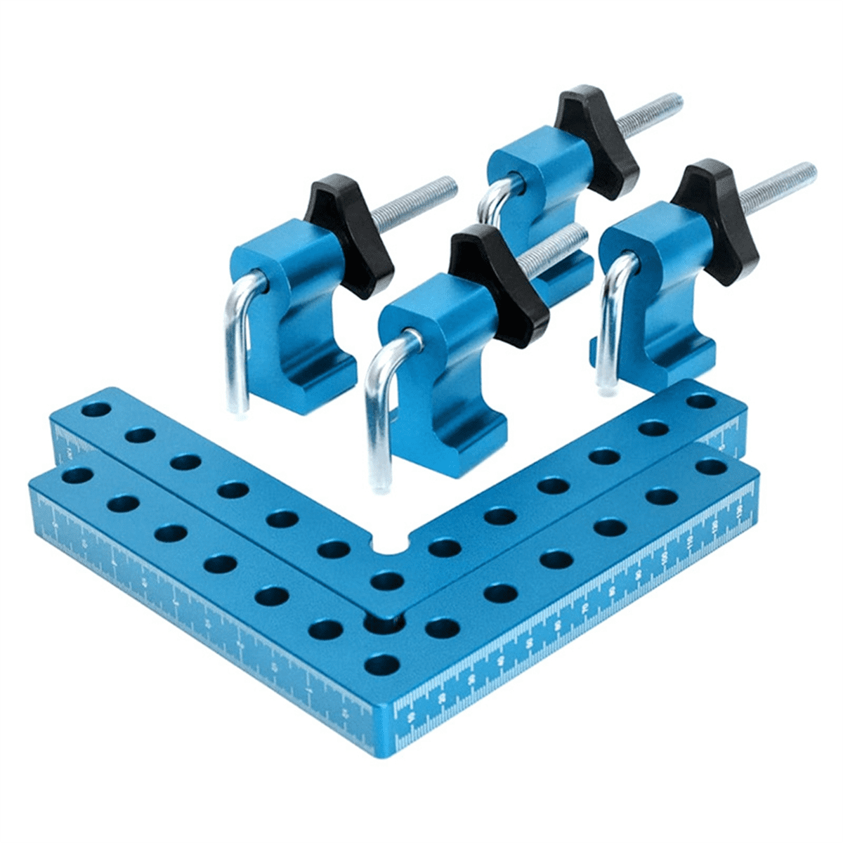 90 Degrees Clamp Positioning Squares Clamps for Woodworking Corner ...