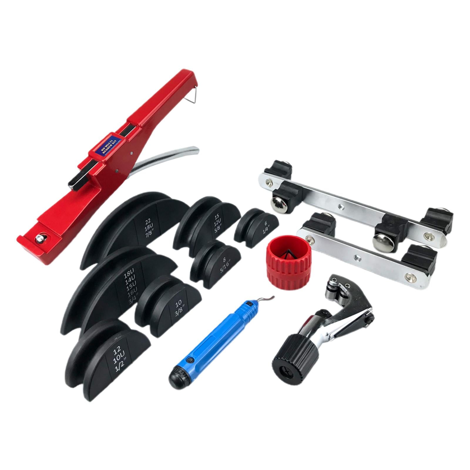 90 Degrees Pipe Bender Kits Hand Tool Metal Refrigeration Ratcheting ...