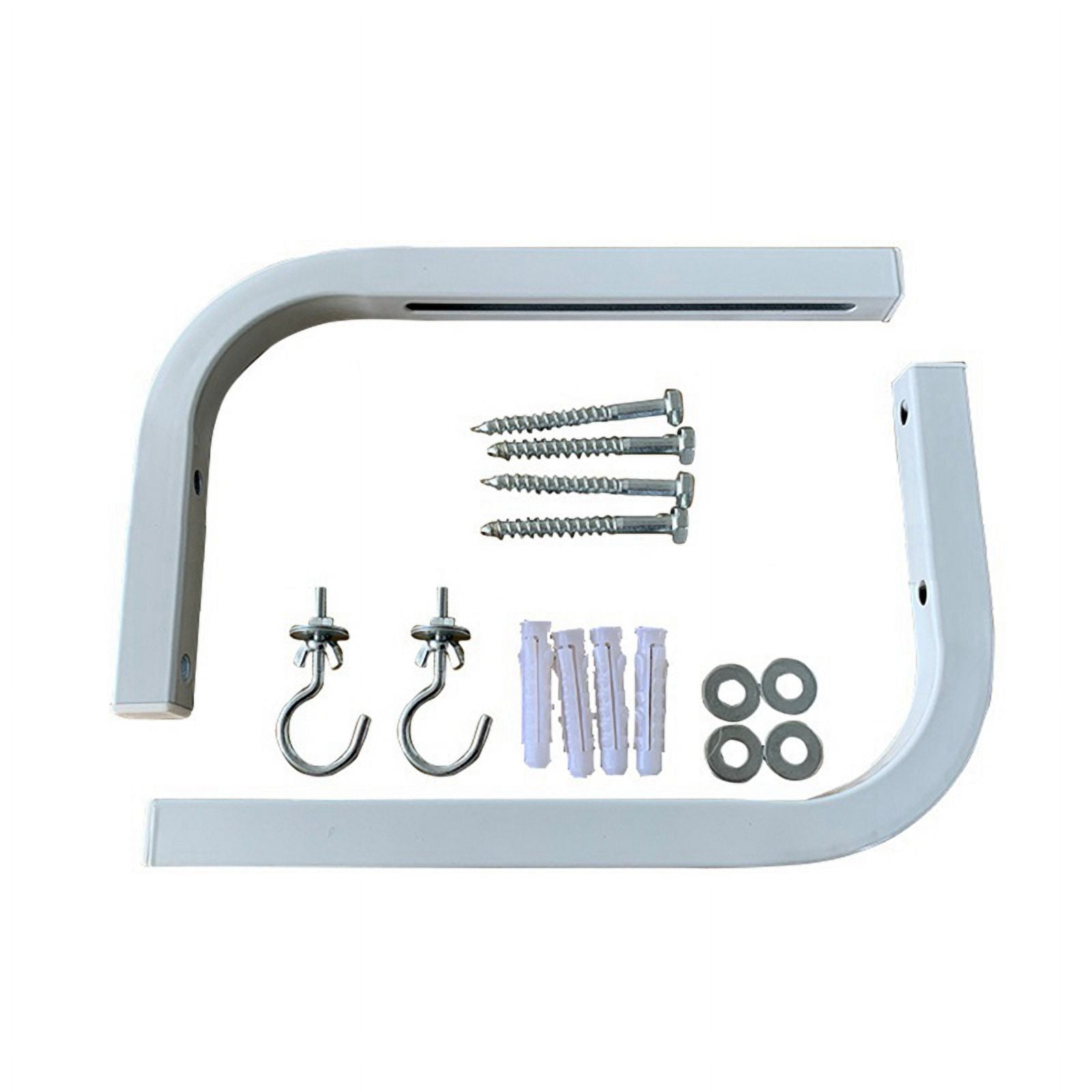 90 Degrees Projector Screen Wall Mount L-Brackets Projection Hanger ...