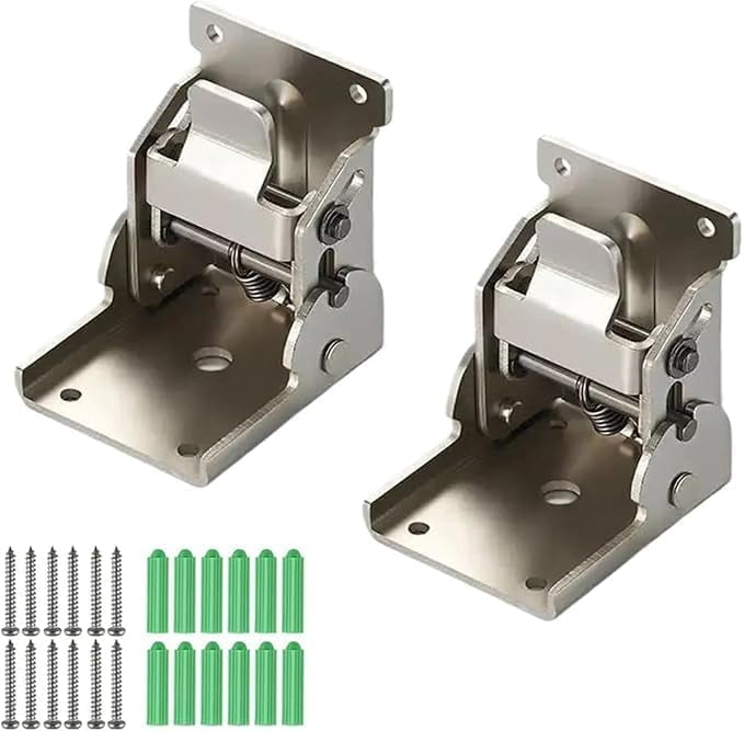 90 Degrees Self-Locking Folding Hinge Anti-Corrosion Invisible ...