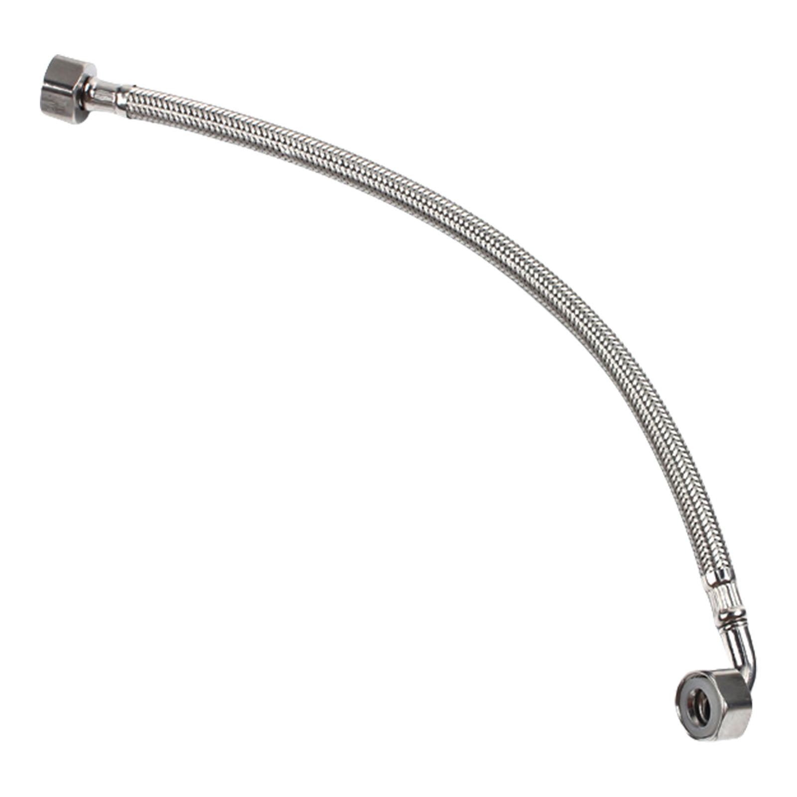 90°Elbowed Flexible Pipe 1/2Inch Thread Corrosions Resistant High ...