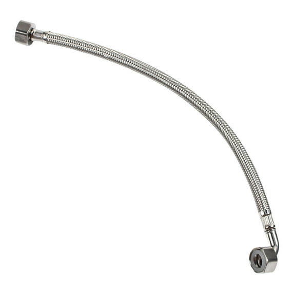 90°Elbowed Flexible Pipe 1/2Inch Thread Corrosions Resistant High ...