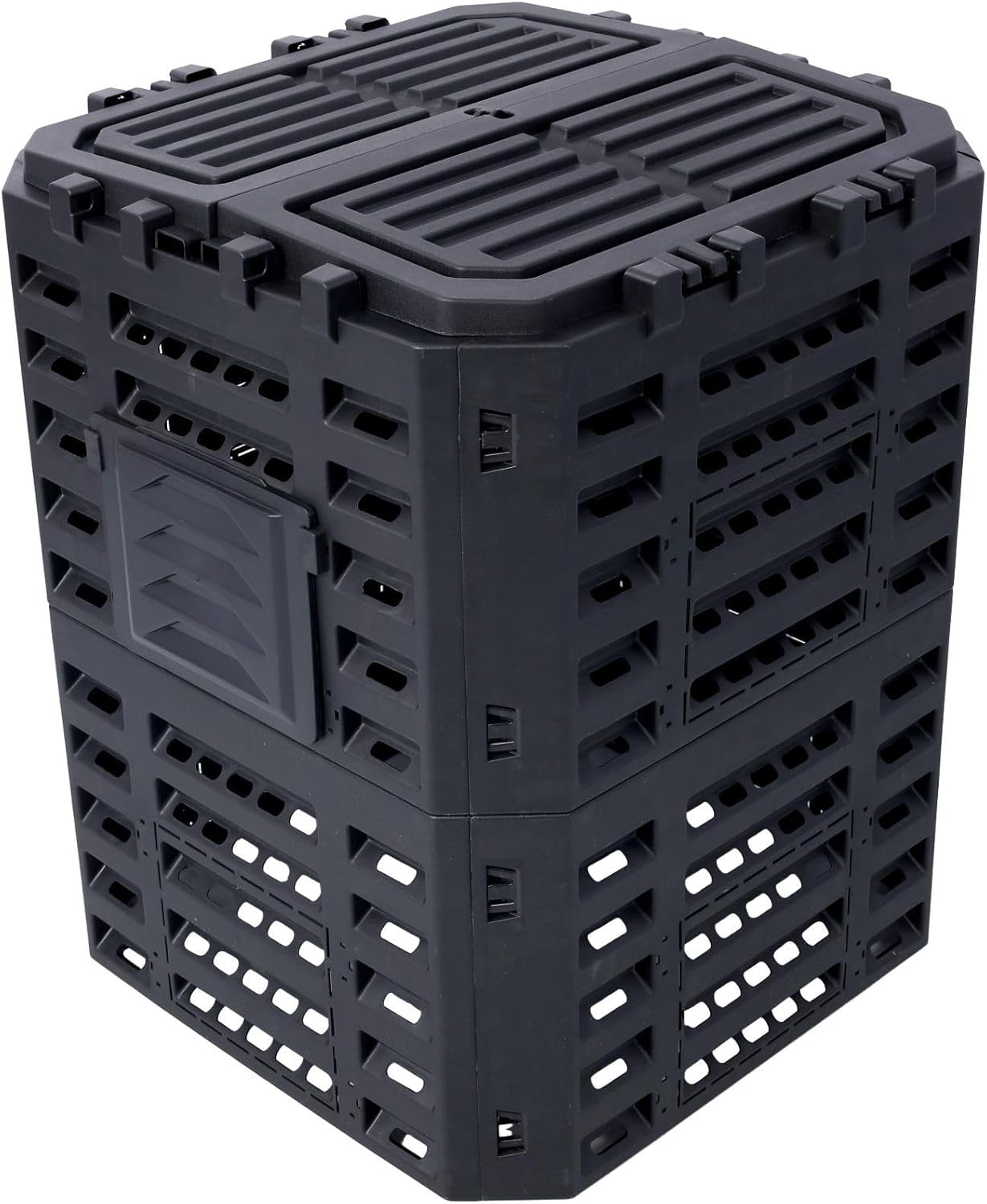 90 Gallon Garden Composter Bin - Premium Recycled Plastic, Large 340 ...