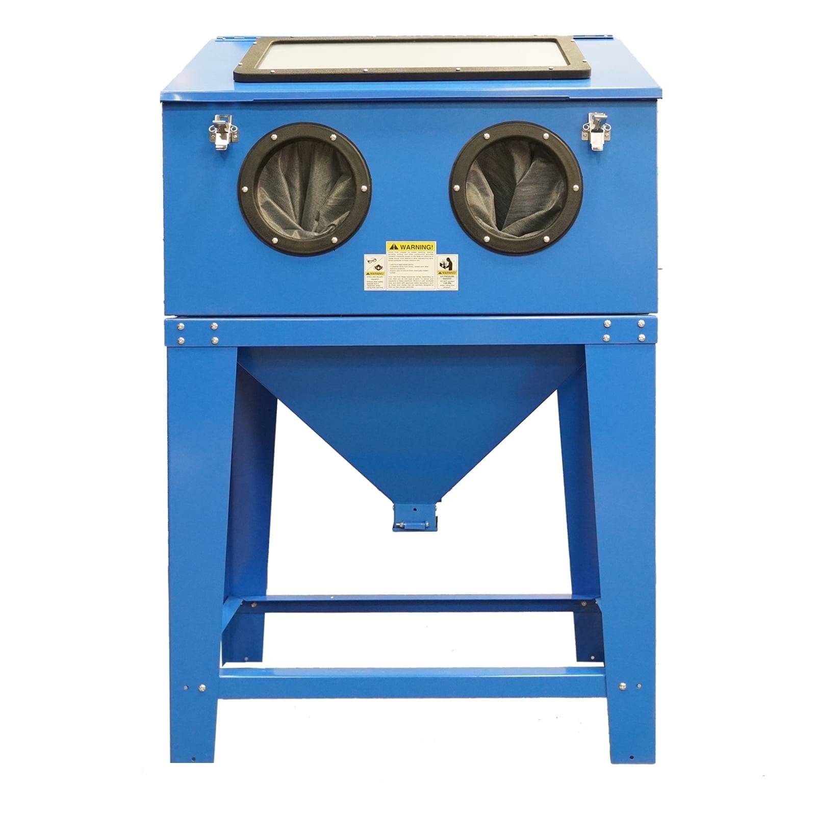 90-Gallon Professional Sandblasting Cabinet with Dust Collection ...