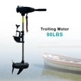 "90 lbs 8-Speed Electric Trolling Motor, Adjustable Handle, Saltwater ...
