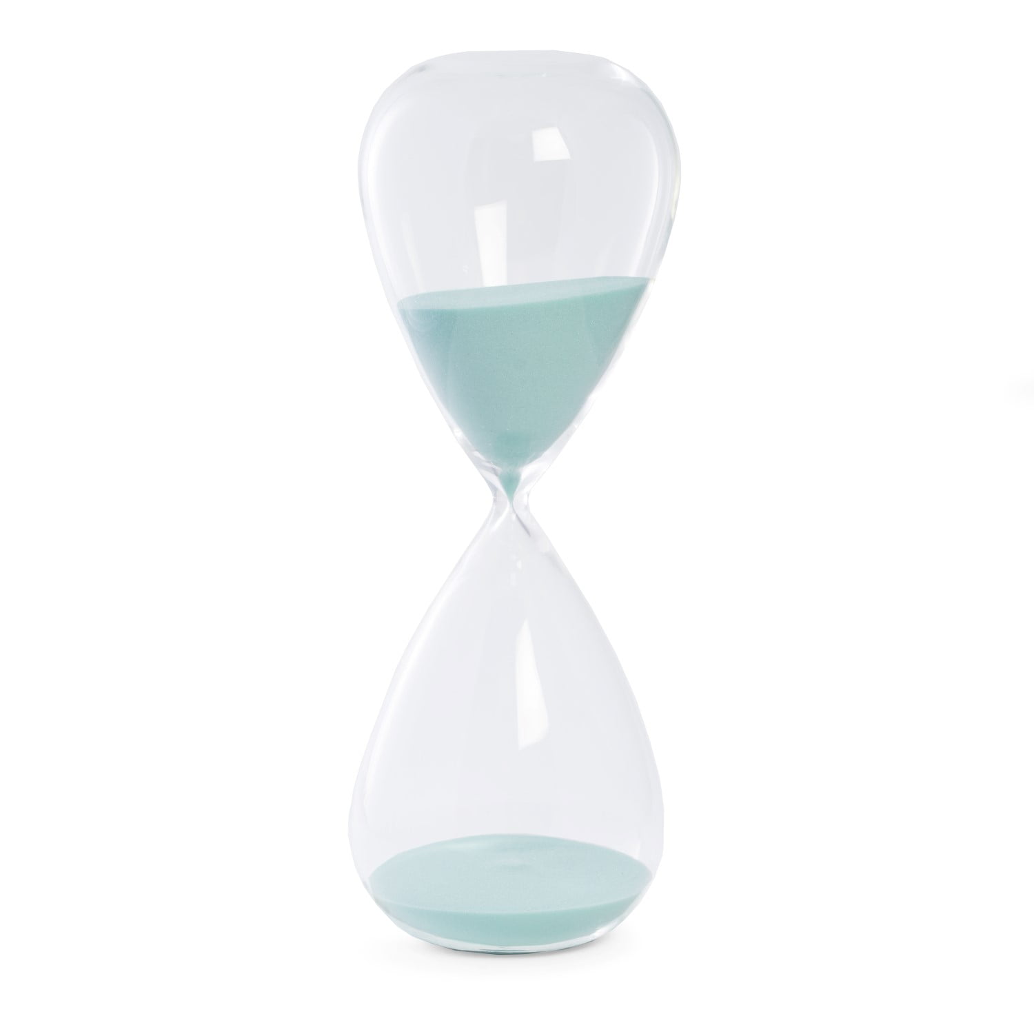 90 Minute Crystal Sand Timer with Light Blue Sand. - Walmart.com