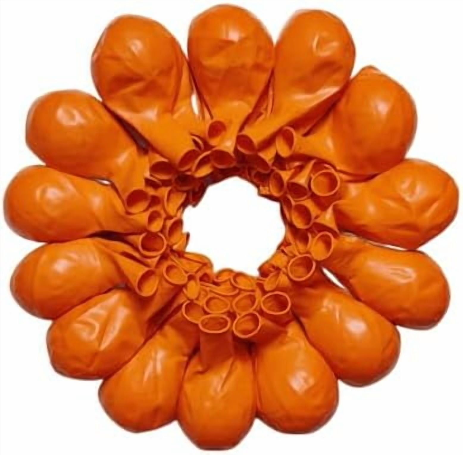 90 Pack Orange Balloons 18 inch Orange Latex Party big Balloon Bulk for ...