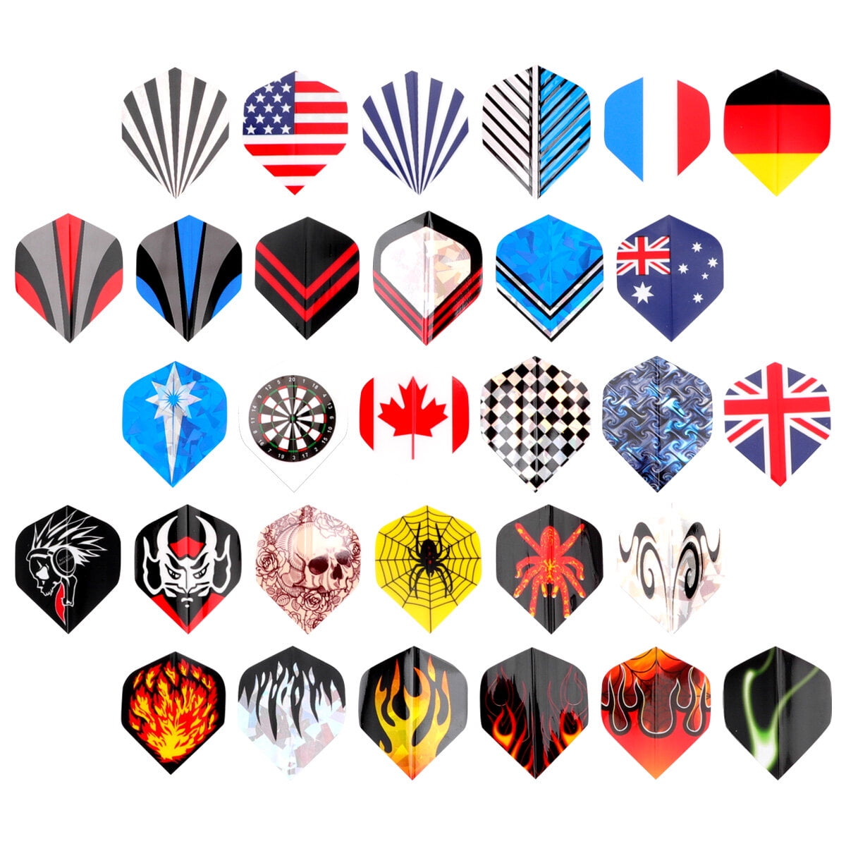 90 Pcs Dart Leaf Outdoor Toy Wings Plastic Darts Suit Sports Pvc ...