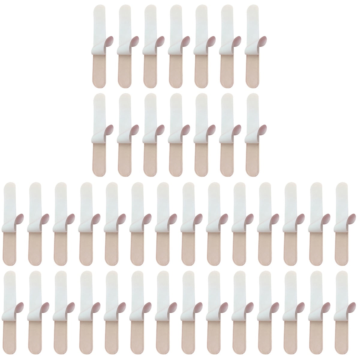 90 Pcs Disposable Absorbent Sweatband Collar Protector Neck Hat Against ...