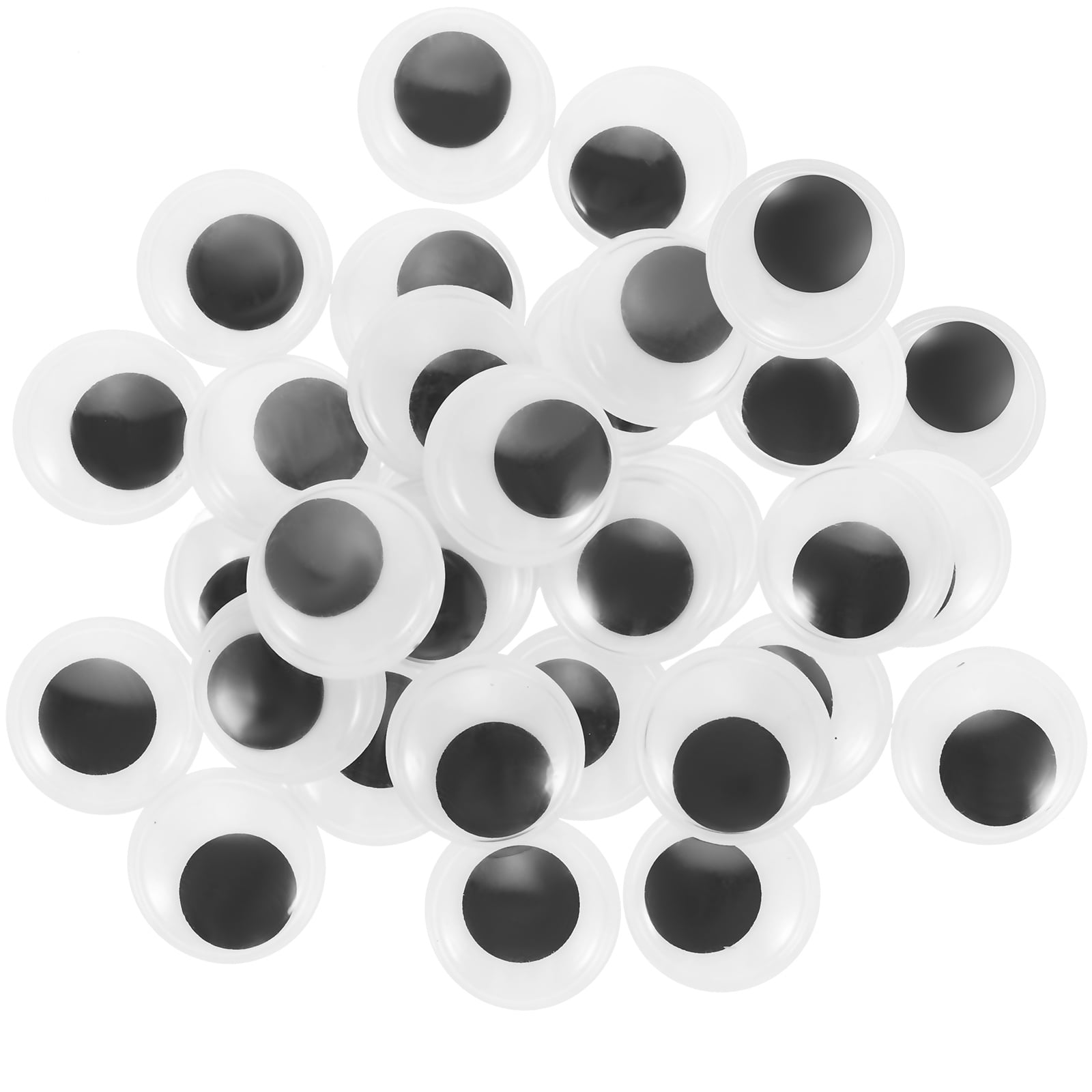 90 Pcs Glow-in-the-dark Eyes Stickers Eyeball Balls Halloween Ornaments ...