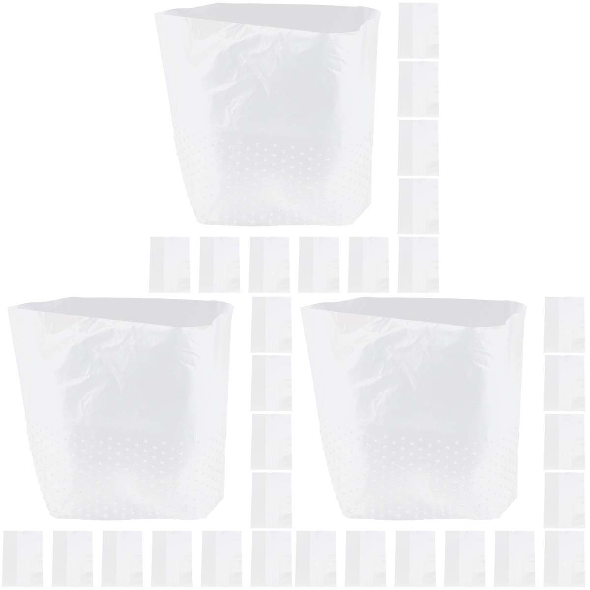 90 Pcs Kitchen Garbage Self-standing Sink Filter Trash Strainer Compost ...