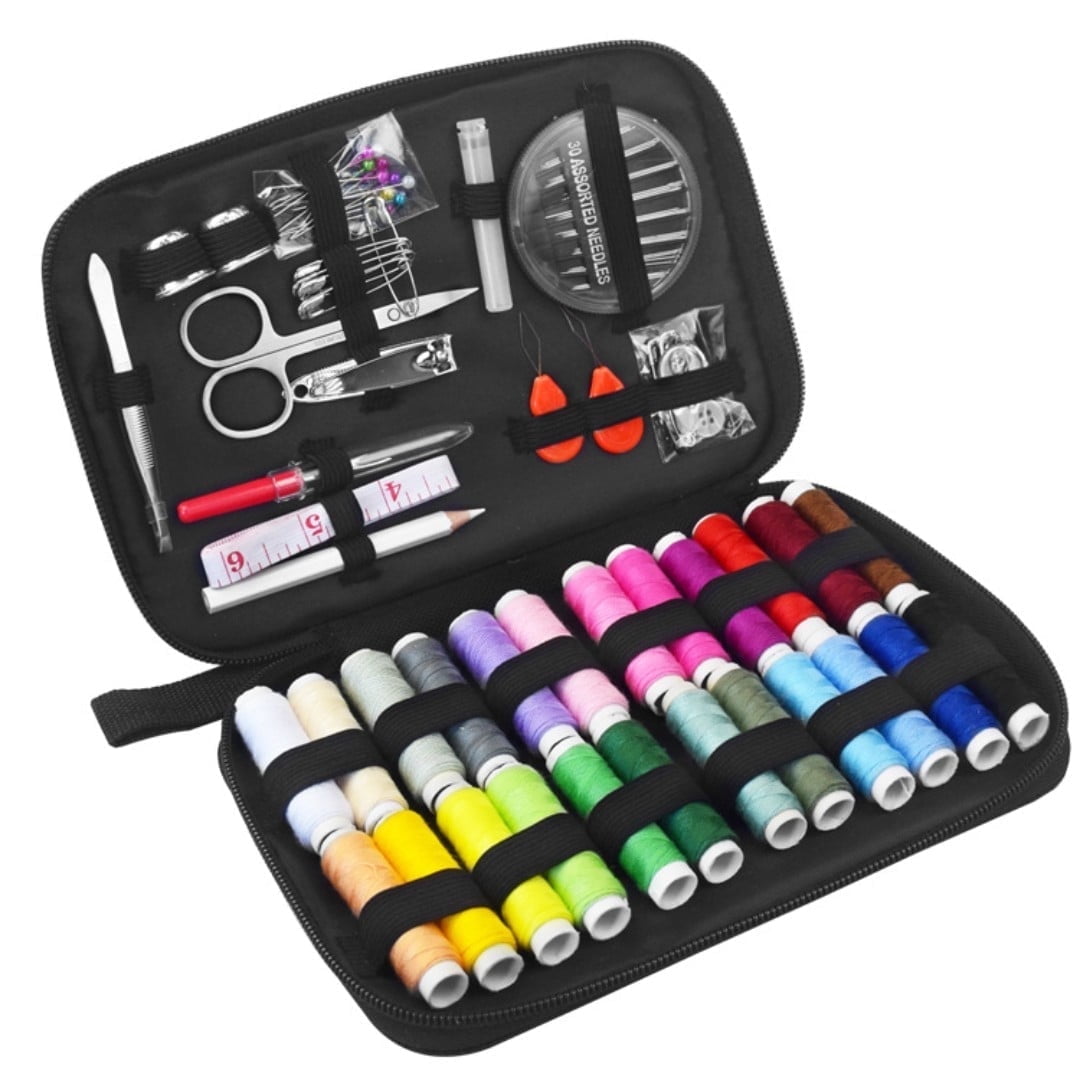 BN-LINK 90 Pcs Personal Sewing Kit, Travel Size Sewing Tool Kit with ...