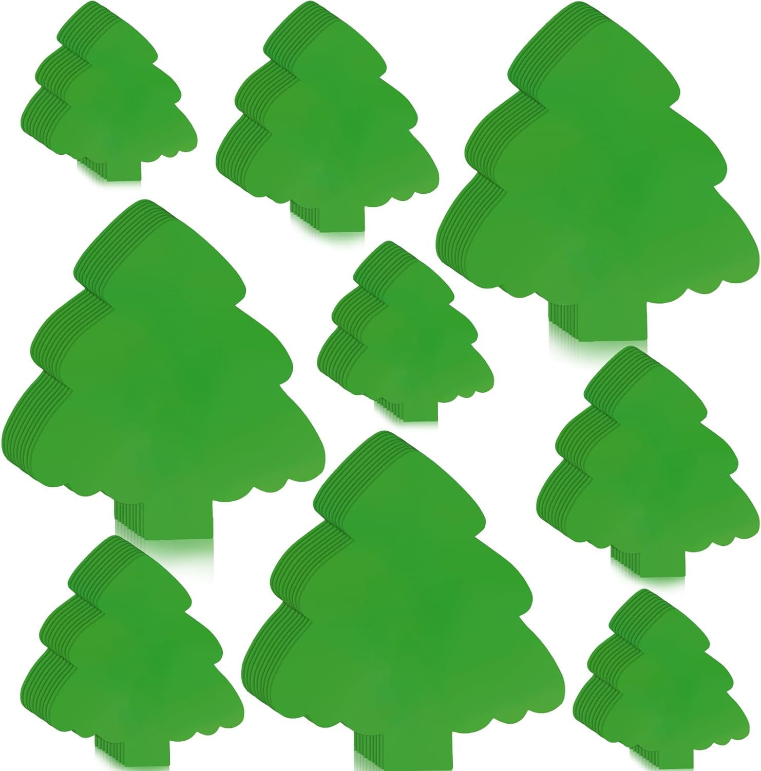 90 Pcs Tree Cutouts Classroom Bulletin Board Decoration for Office ...