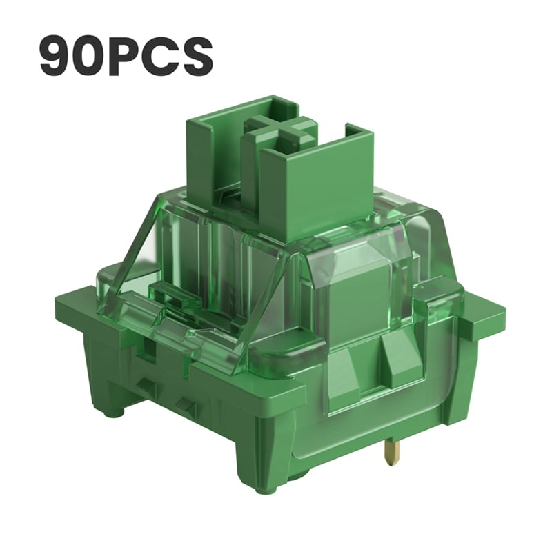 90 Pcs V3 Pro Matcha Green Linear Switches 3 Pin 55gf, Dustproof Stem ...