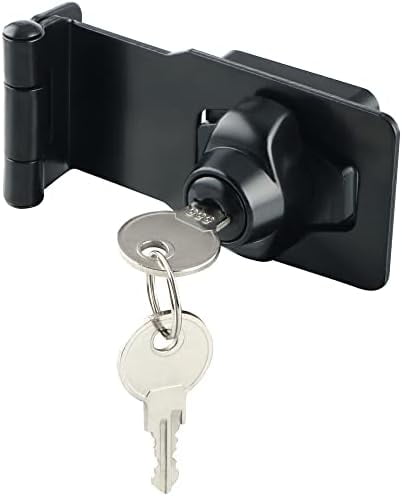 90 Right Angle Locks - 4" Safety Packlock Clasp Latches with Keys for ...