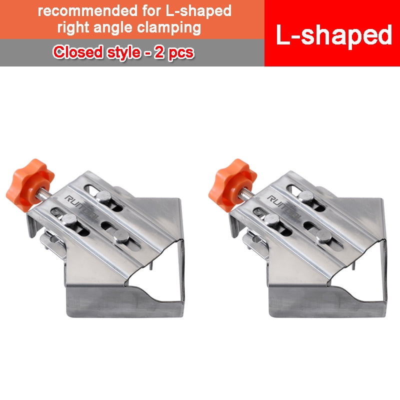 90° Right Angle Positioning Squares, Woodworking Corner Clamps for ...
