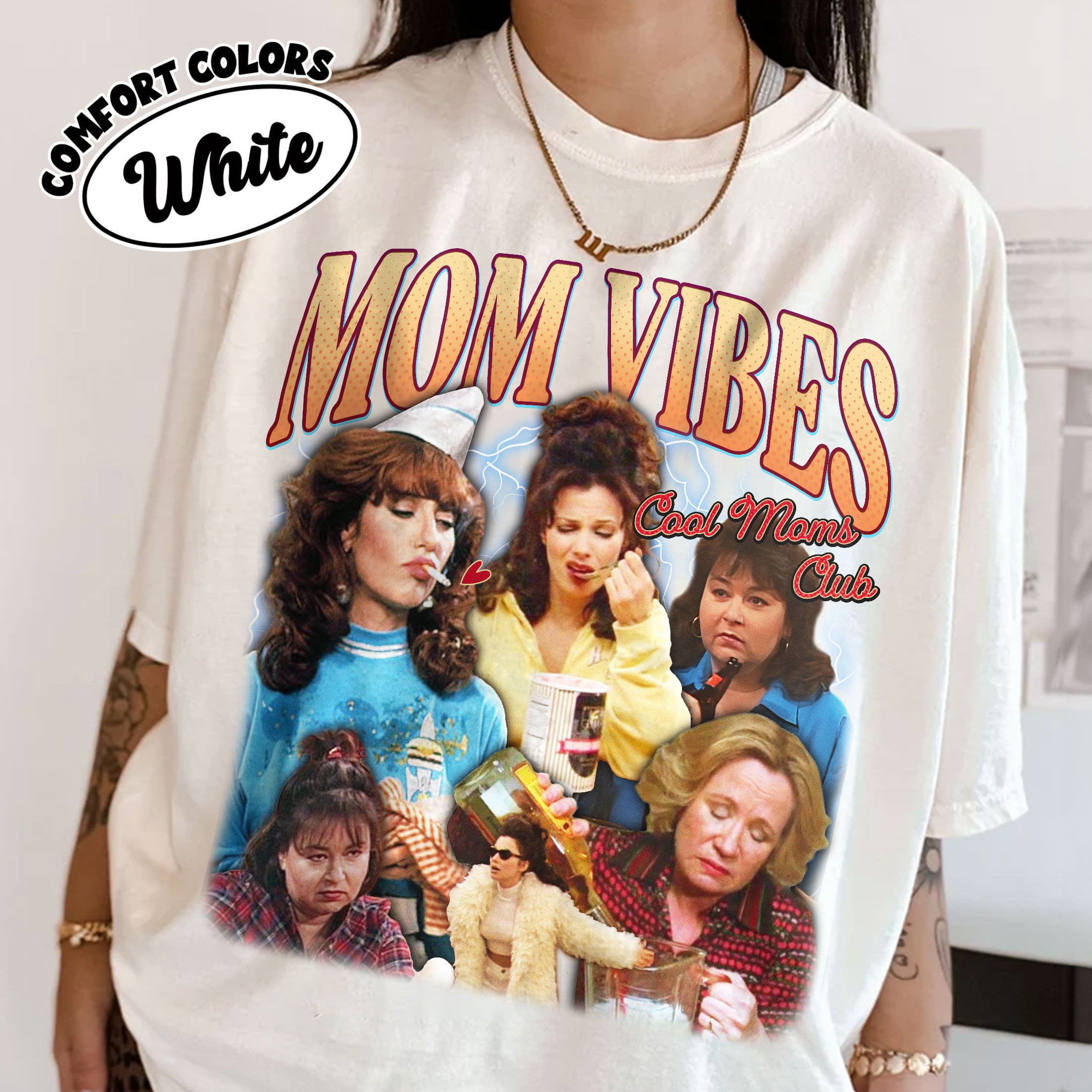 90’S Mom Vibes Instant Download, Funny Mom Digital File, Cool Moms Club Shirt Design, Funny Mom ...